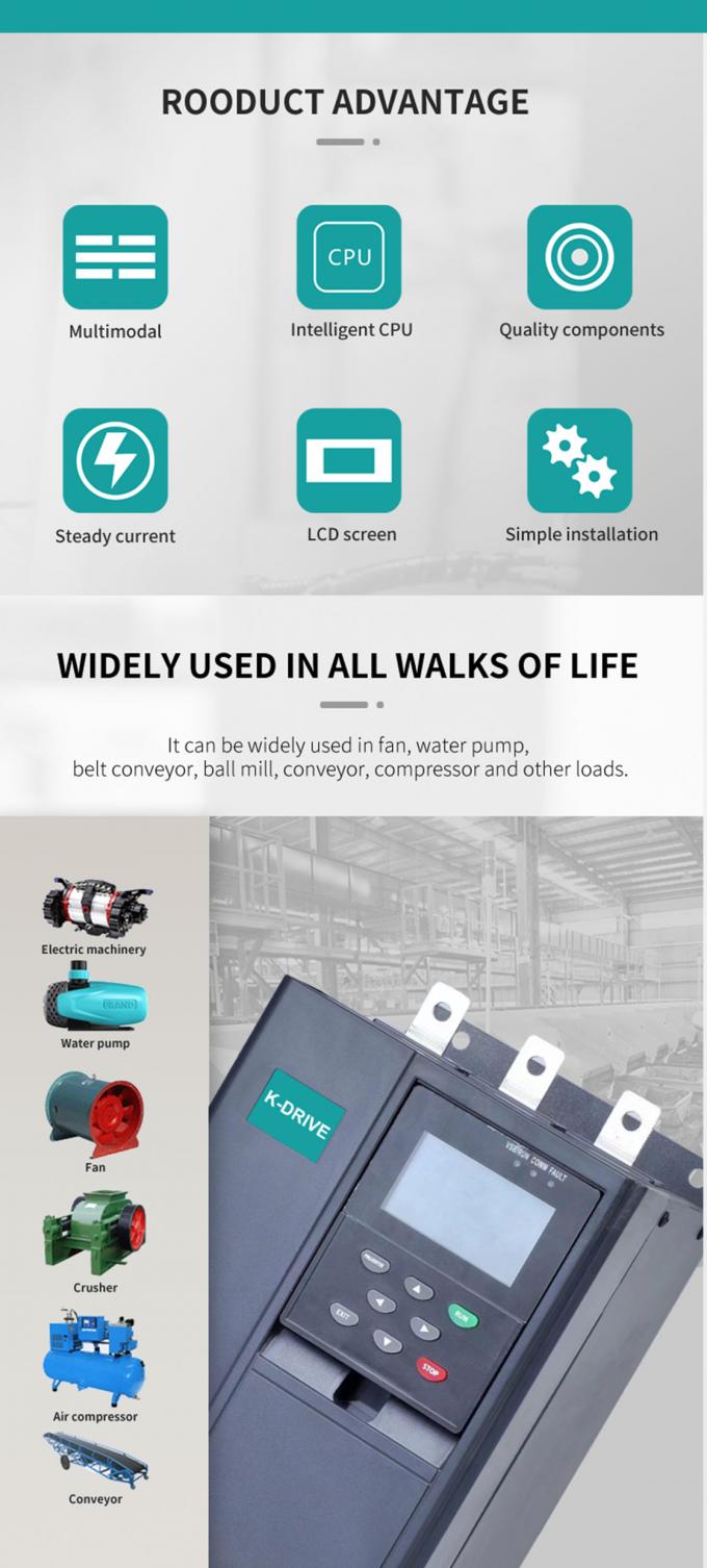 Modbus Pump Motor Soft Starter 3 Phase 22KW For Livestock Farms